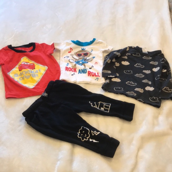 H&M | Shirts & Tops | Hm Disney Baby Baby Boy Bundle For 92m Old | Poshmark